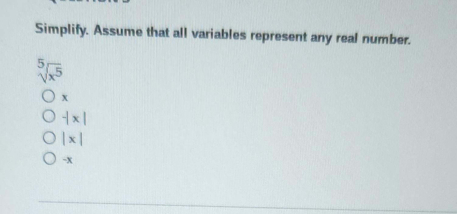 Solved Simplify. Assume that all variables represent any | Chegg.com