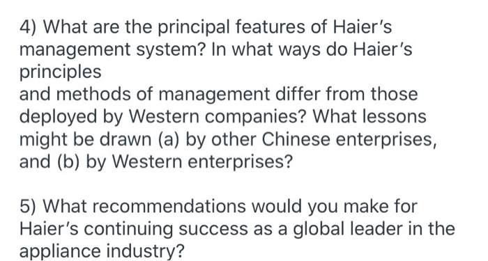 solved-4-what-are-the-principal-features-of-haier-s-chegg