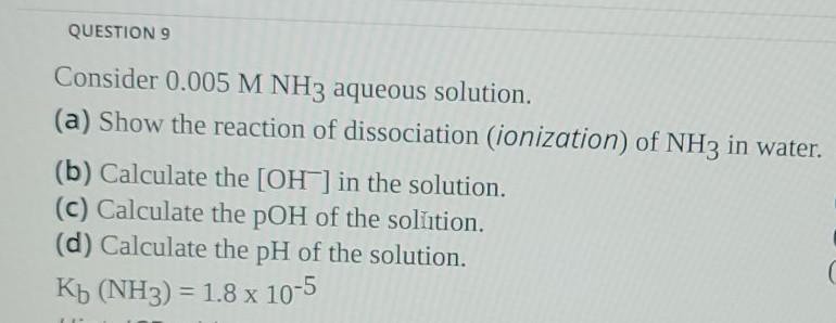 Solved QUESTION 2 Consider 0.10 M NaCN solution. (a) Show an | Chegg.com