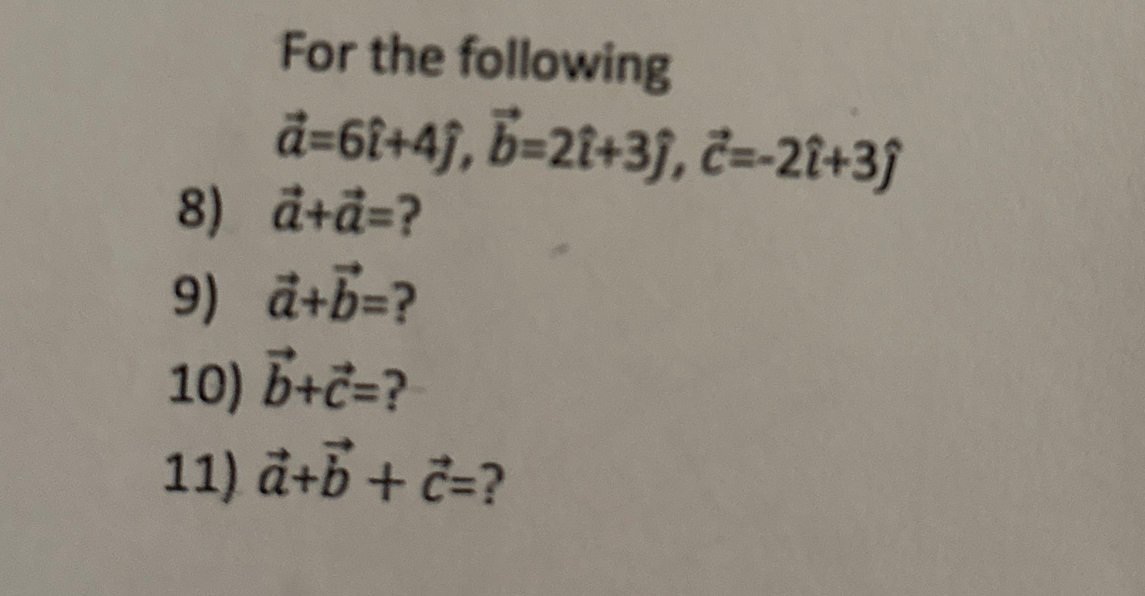 Solved For the | Chegg.com