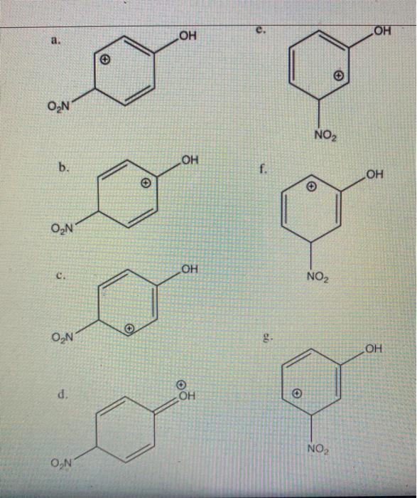 Solved Which of the following structures are resonance | Chegg.com