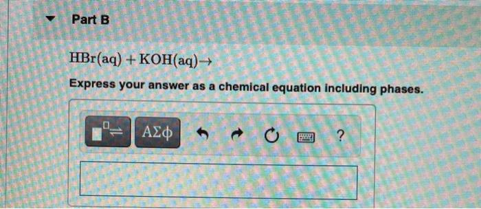 Solved Part A HNO3(aq) + Ba(OH)2(aq) → Express your answer | Chegg.com