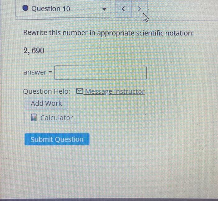 Solved Rewrite this number in appropriate scientific | Chegg.com