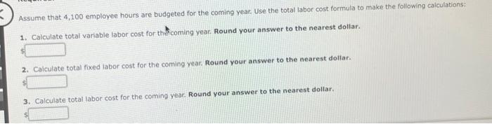 Solved Using High-Low to Calculate Predicted Total Variable | Chegg.com