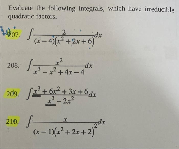Solved Evaluate the following integrals, which have | Chegg.com