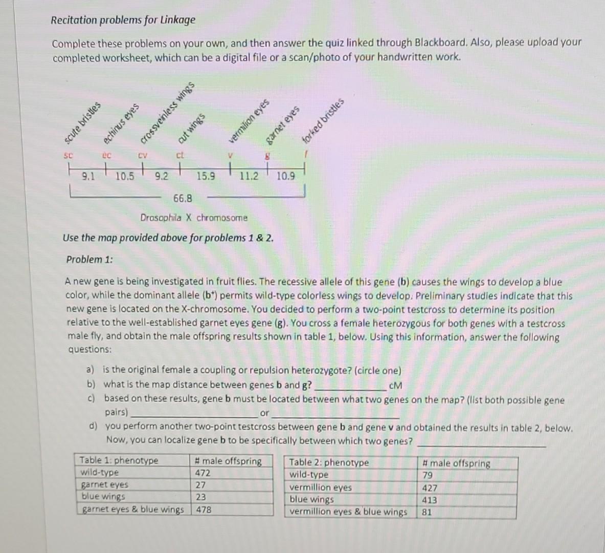 Solved Recitation problems for Linkage Complete these | Chegg.com