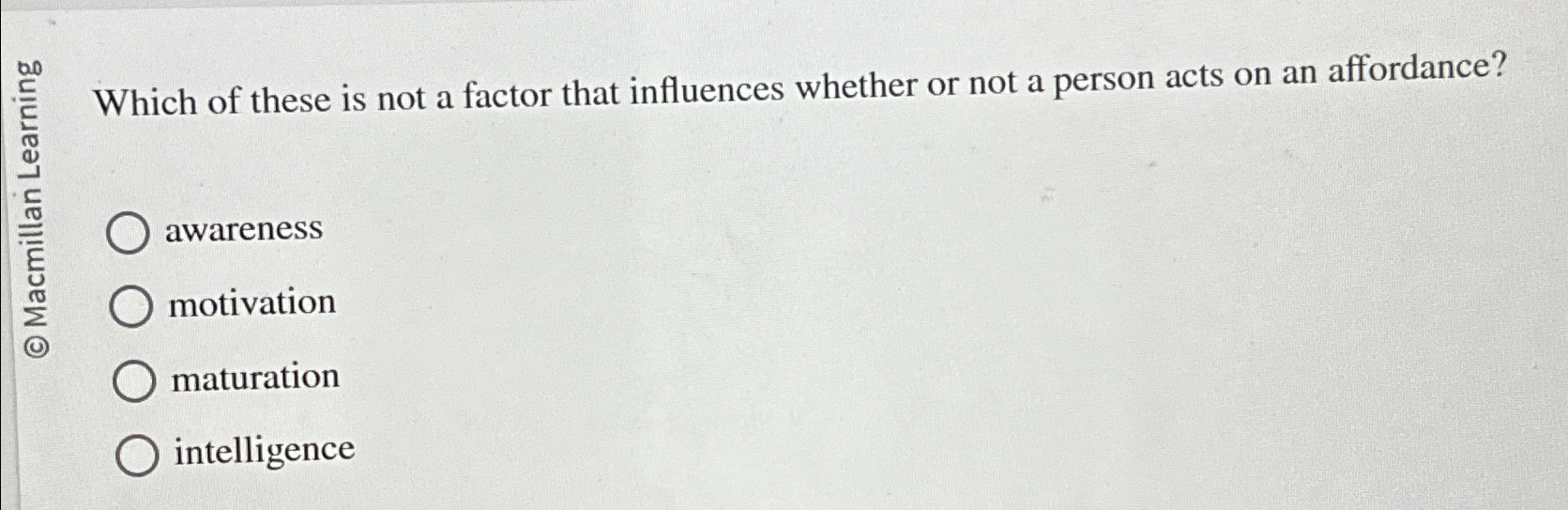 Solved Which of these is not a factor that influences | Chegg.com