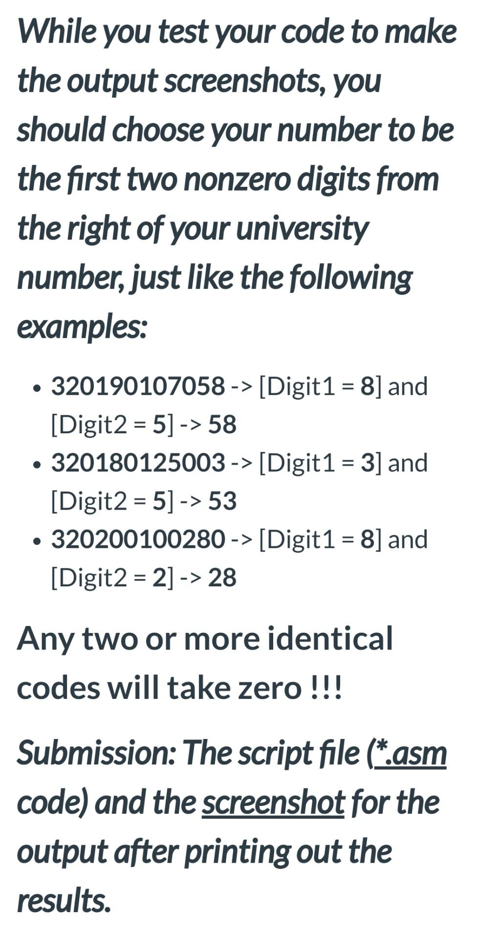Solved Write an assembly program that: 1. Accepts number | Chegg.com