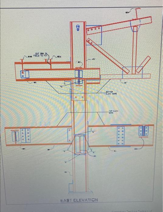 Solved Mark in the provided elevation drawings all | Chegg.com