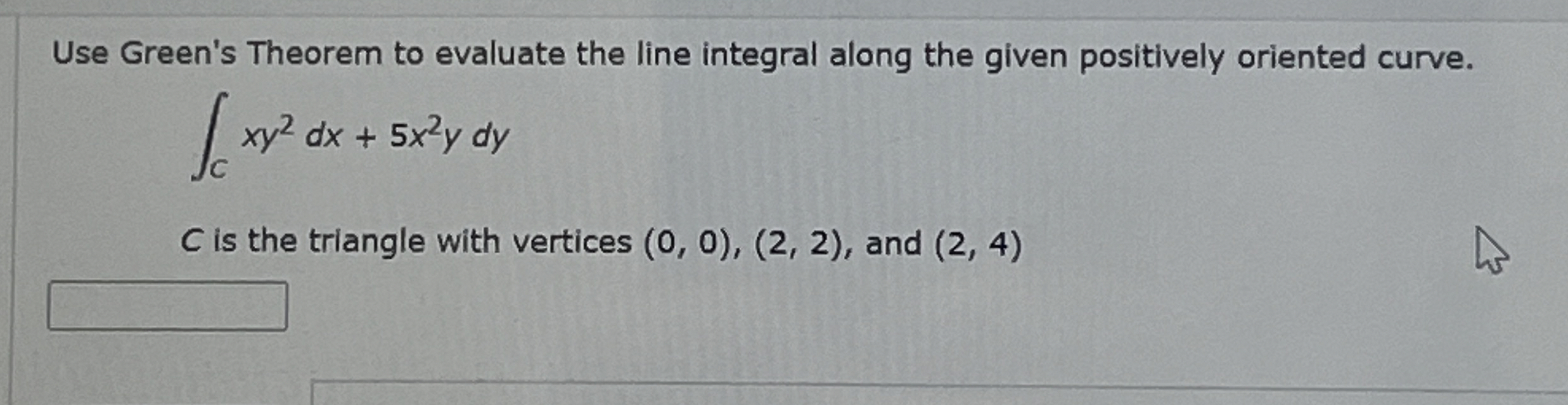 Solved Use Green's Theorem to evaluate the line integral | Chegg.com