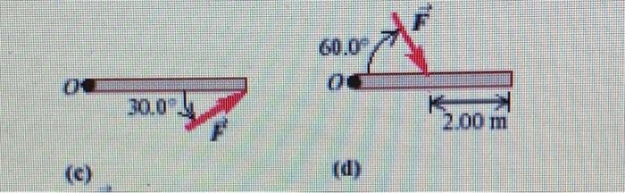 Solved Calculate the torque (magnitude and direction) about | Chegg.com