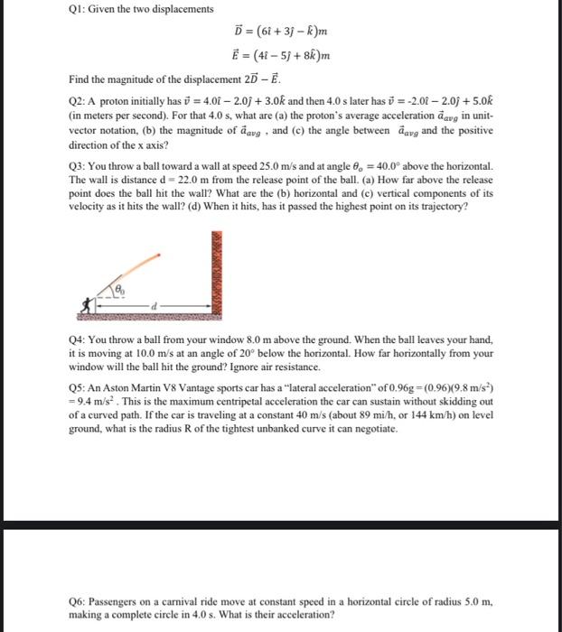Solved Answer these Six questions with proper steps and | Chegg.com