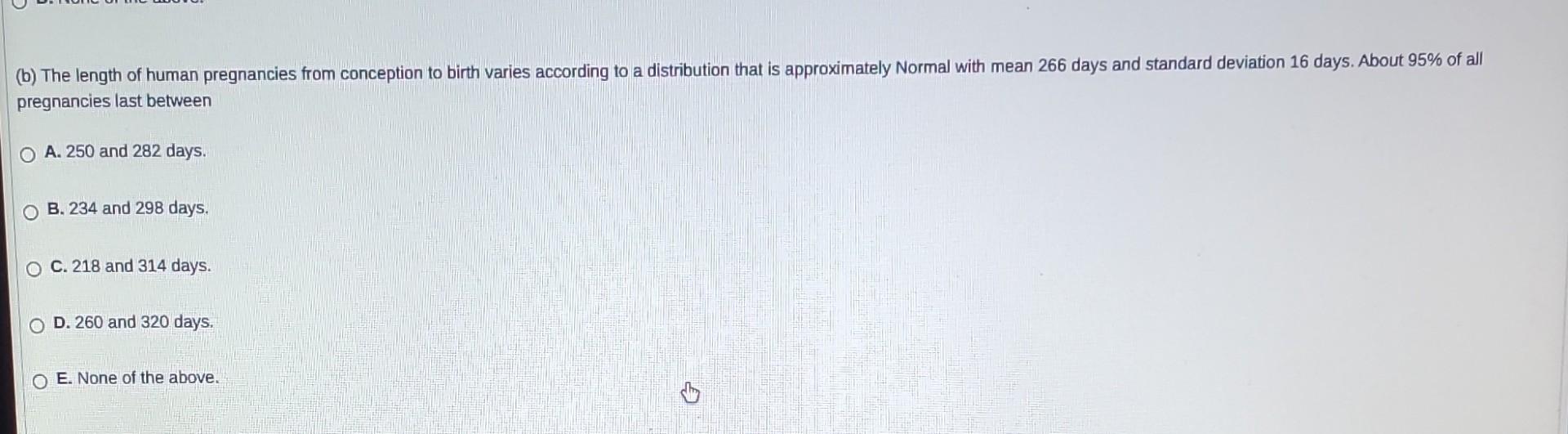 Solved (1 point) For each problem, select the best response. | Chegg.com