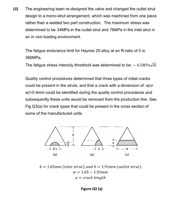 Solved The engineering team re-designed the valve and | Chegg.com