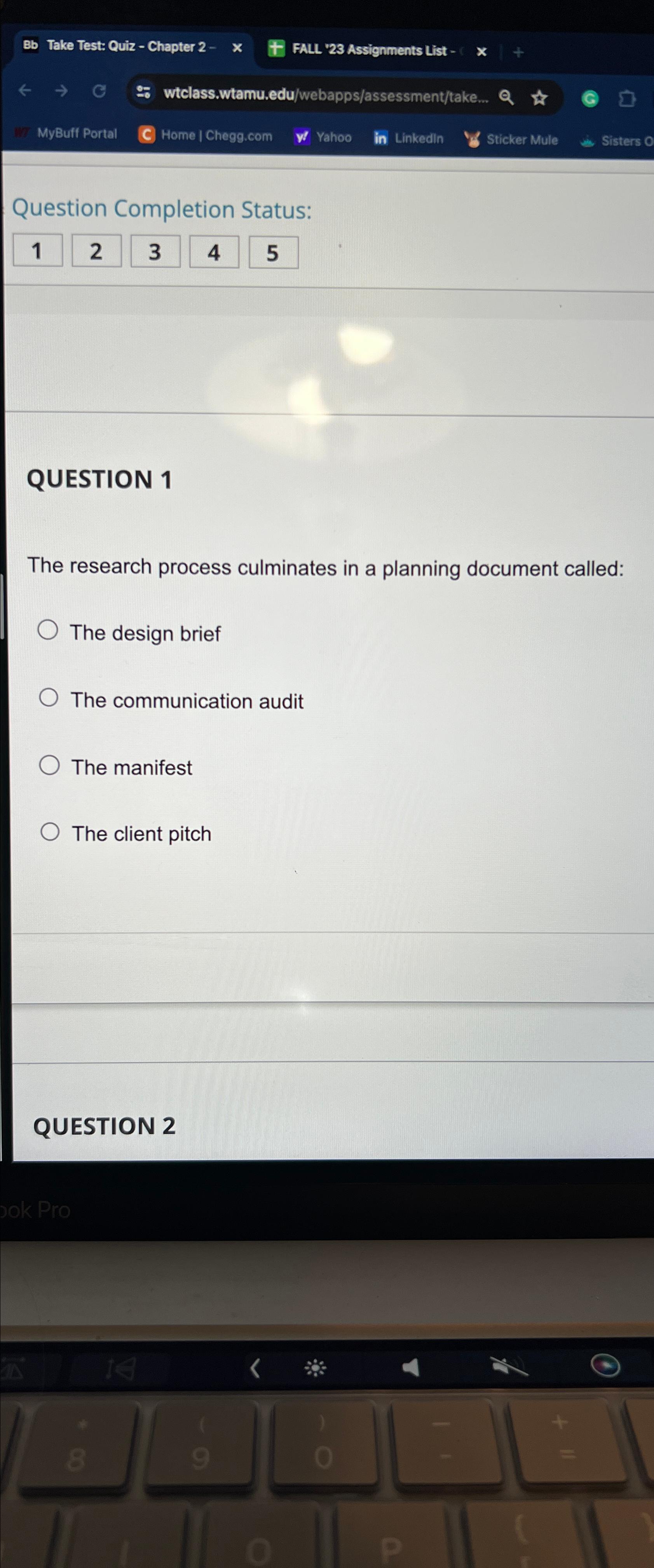Solved Question Completion Status:12345QUESTION 1The | Chegg.com