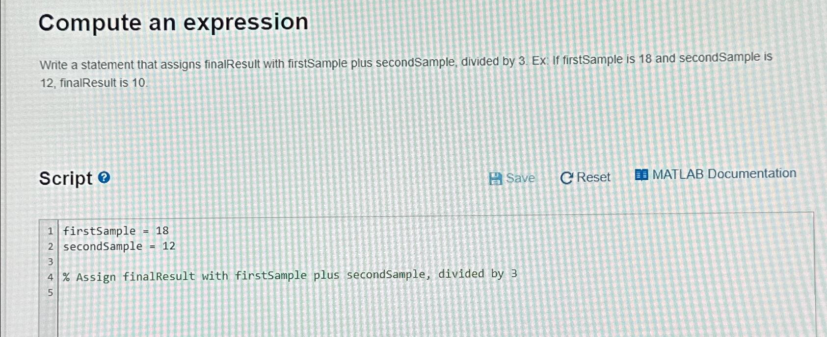 Solved Compute an expressionWrite a statement that assigns | Chegg.com