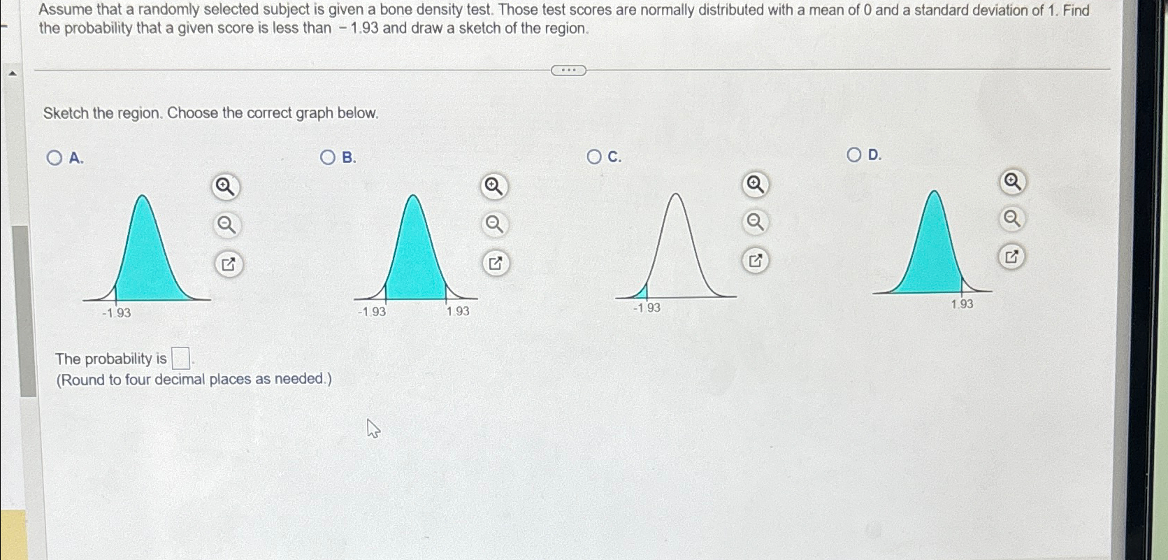 Solved Assume that a randomly selected subject is given a | Chegg.com