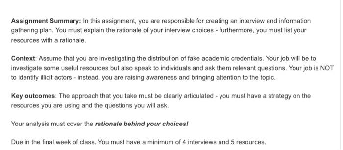 Solved Assignment Summary: In this assignment, you are | Chegg.com