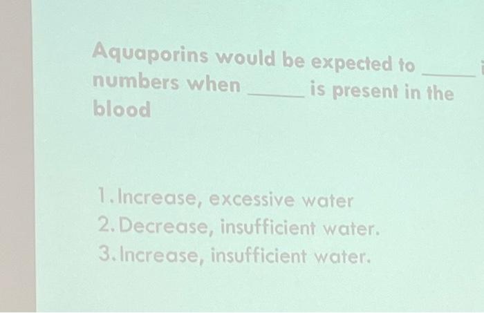 Solved If a drug makes the Na*/K*/2CI transporter work a | Chegg.com