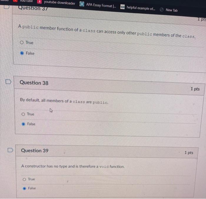 Solved Question 12 The signature of a function consists of O | Chegg.com