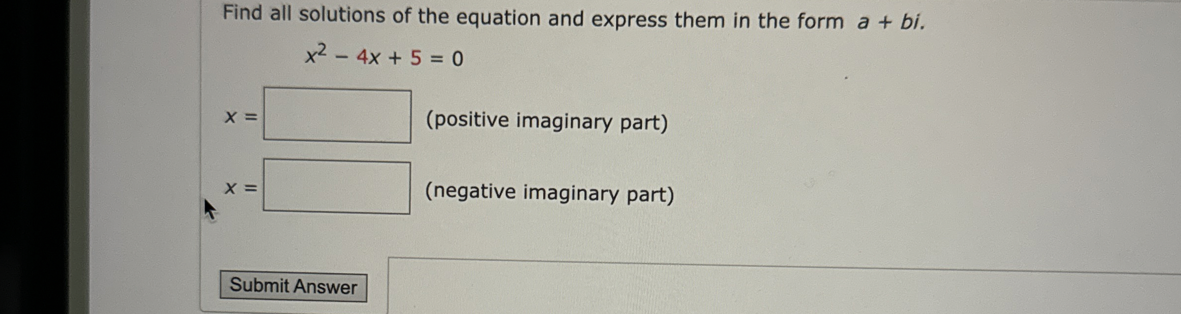 Solved Find all solutions of the equation and express them | Chegg.com