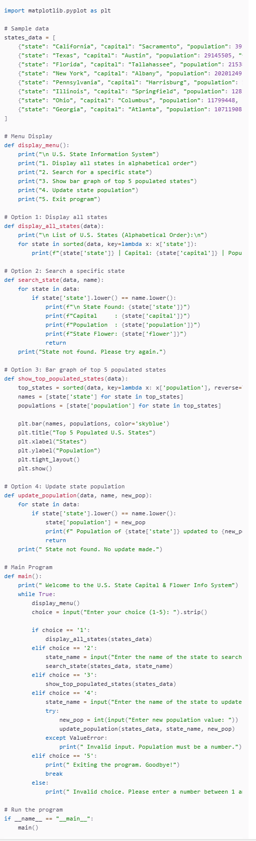 Solved I keep getting errors for my python code, please help | Chegg.com