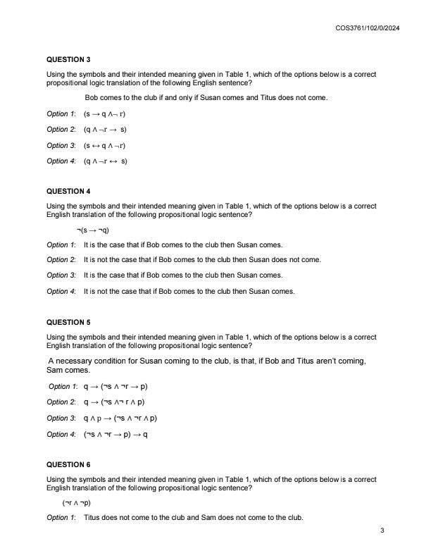 Solved QUESTION 3Using the symbols and their intended | Chegg.com