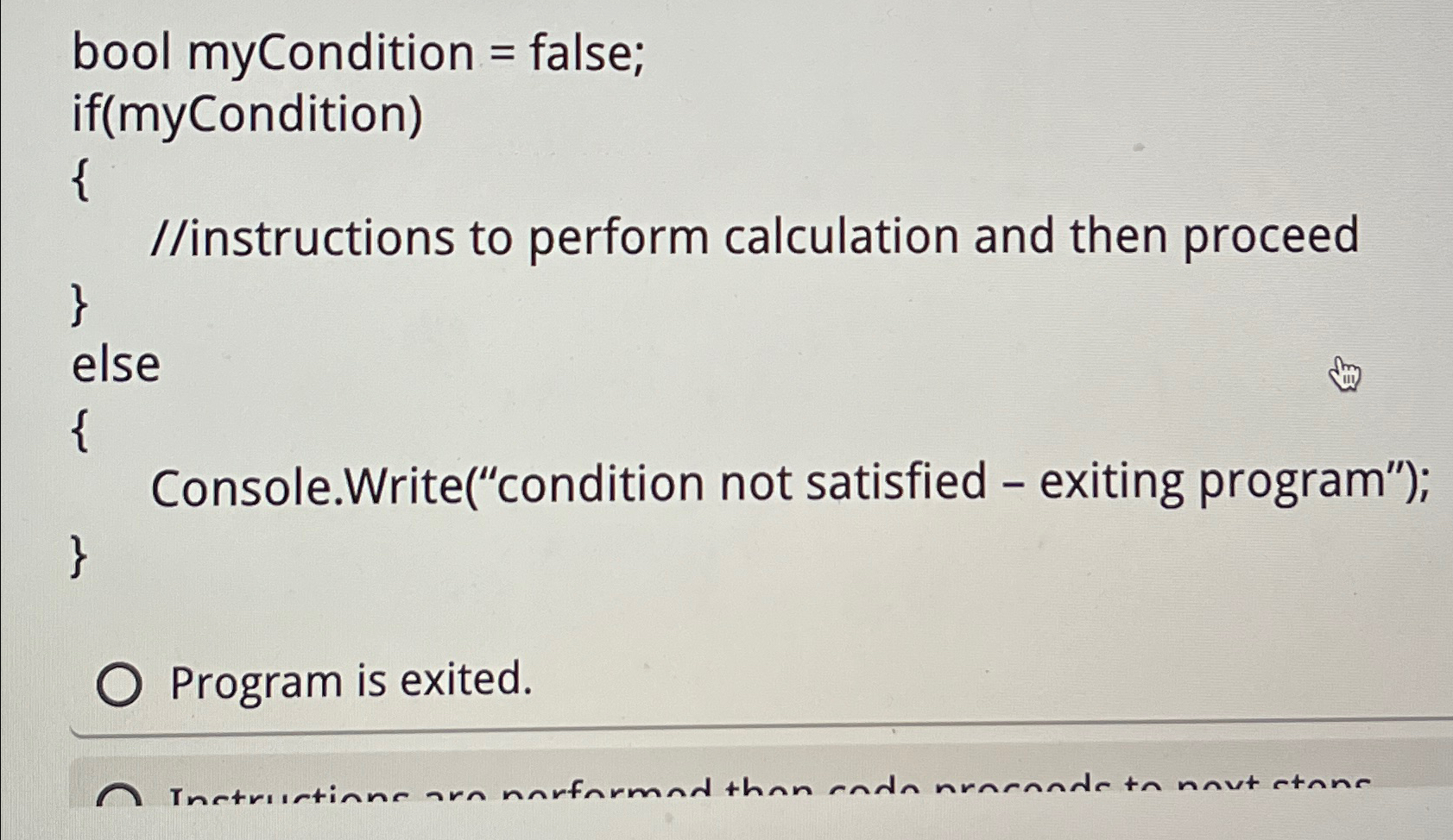 Solved ﻿Program is exited. | Chegg.com
