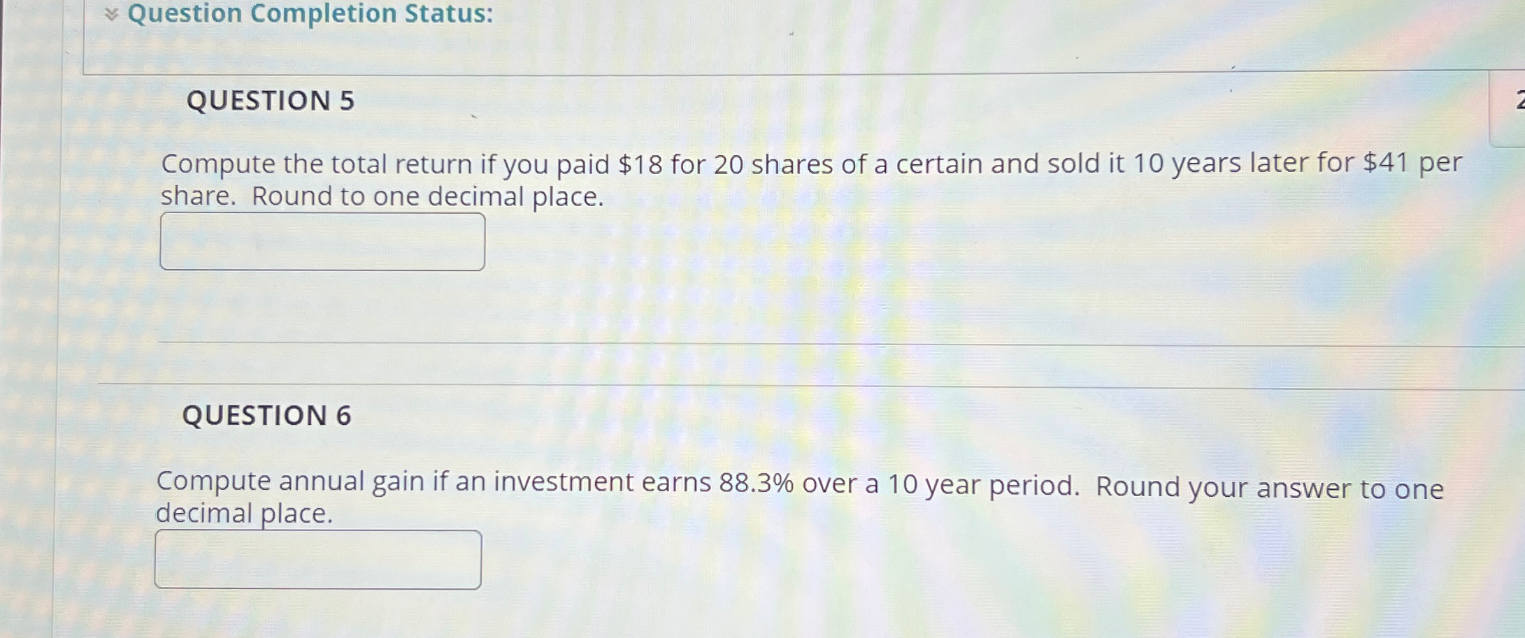 Solved Question Completion Status:QUESTION 5Compute the | Chegg.com