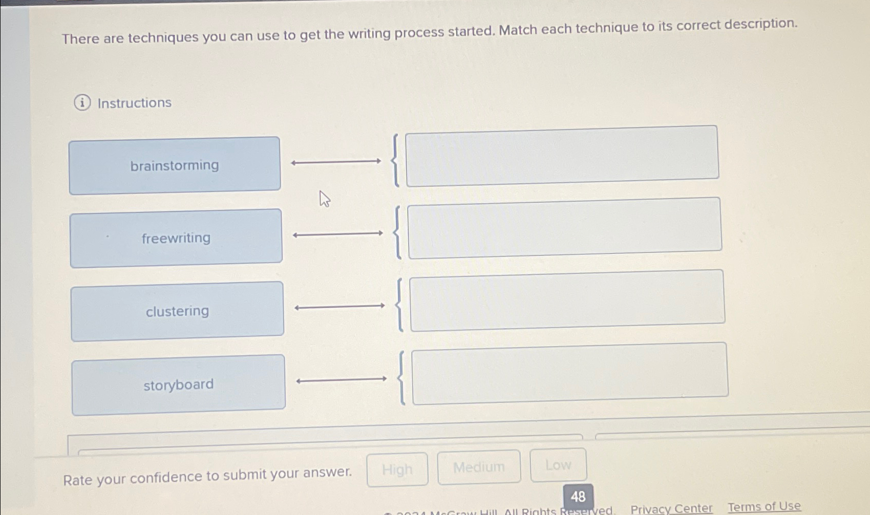 Solved There are techniques you can use to get the writing | Chegg.com