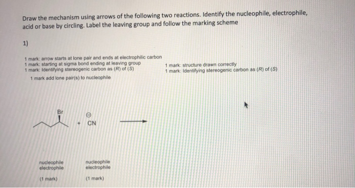 Solved 4) The starting material is a poor nucleophile, | Chegg.com