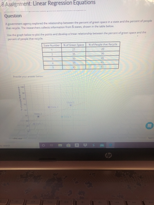 Solved 8 Assignment: Linear regression Equations Question A | Chegg.com