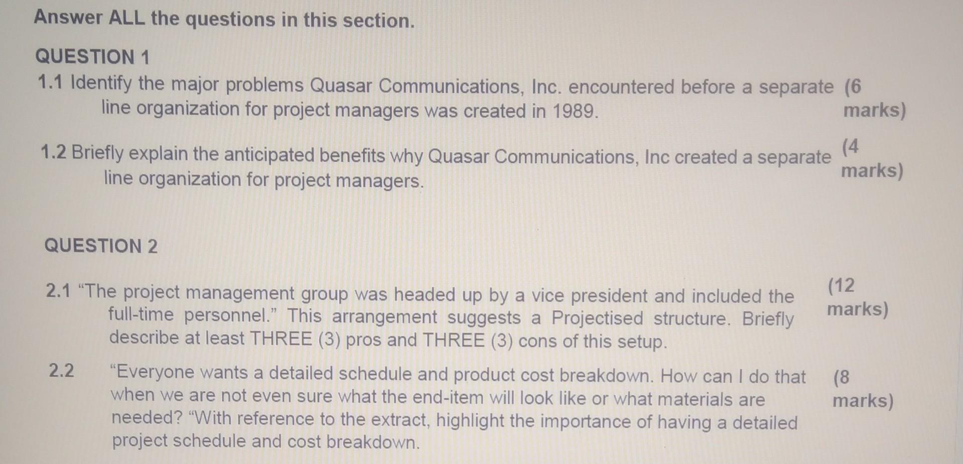 Solved Read the following Case Study and answer the | Chegg.com
