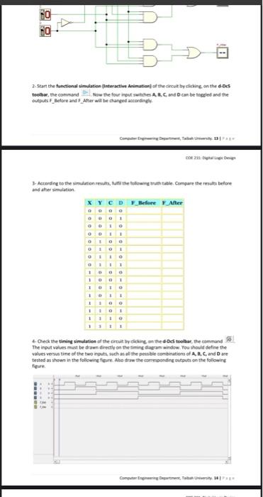 Solved Objectives Lab 3: Gate-Level Minimization Ta to the | Chegg.com