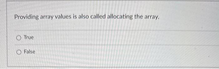 Solved When a main () method needs to use another method, it | Chegg.com