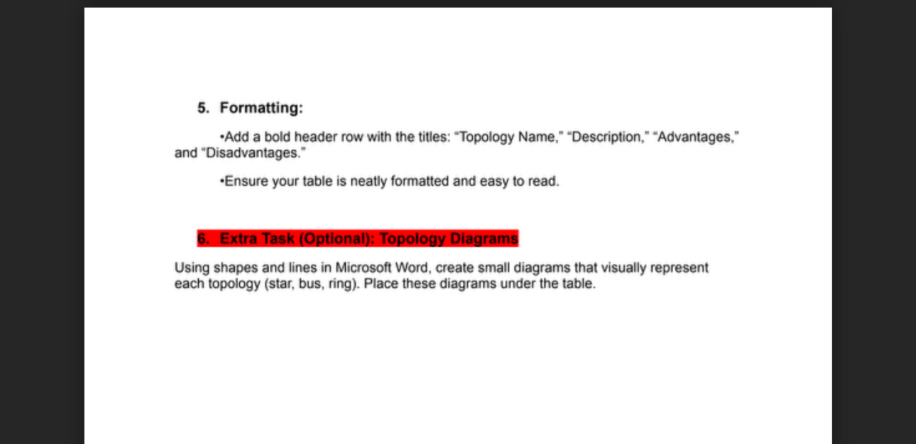 Solved Formatting:*Add a bold header row with the titles: | Chegg.com