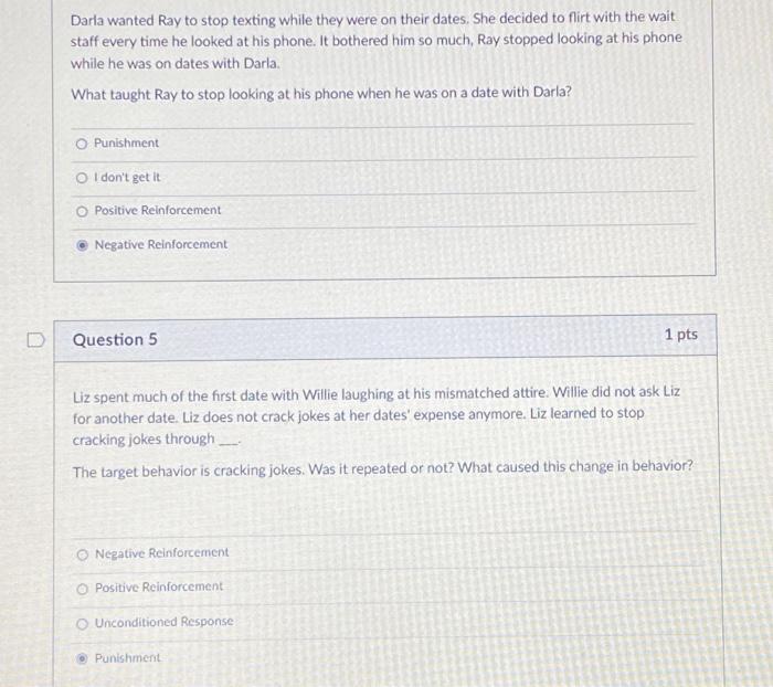 Solved Darla wanted Ray to stop texting while they were on | Chegg.com