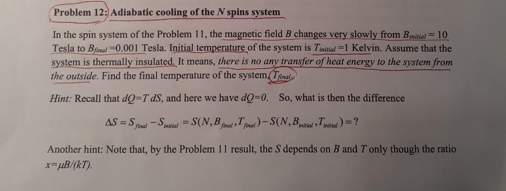 Solved problem no 12 To be solved. Picture of problem no 11 | Chegg.com