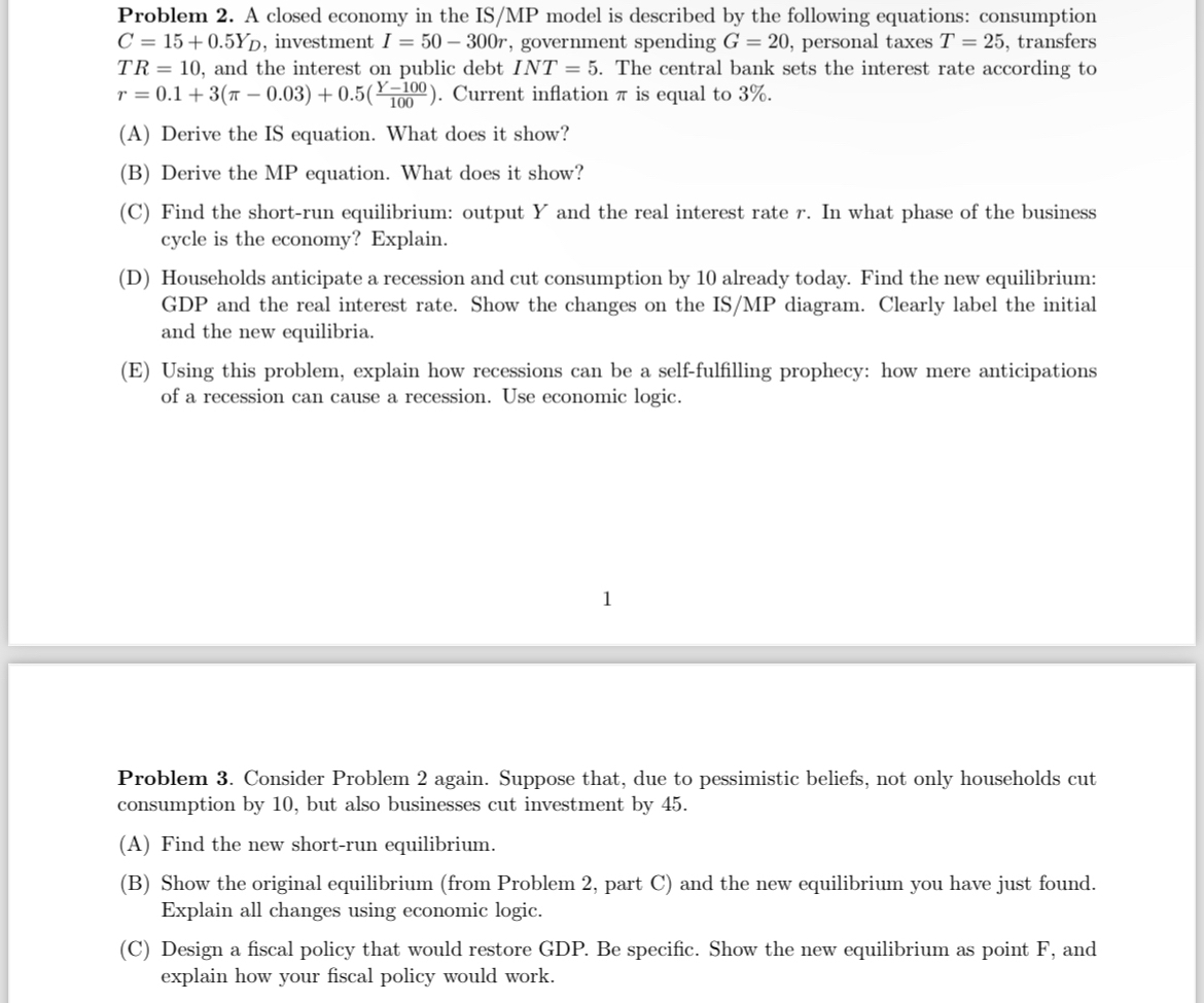 Solved HELP WITH PROBLEM 3 ﻿AS WELL PLEASE! Problem 2. | Chegg.com