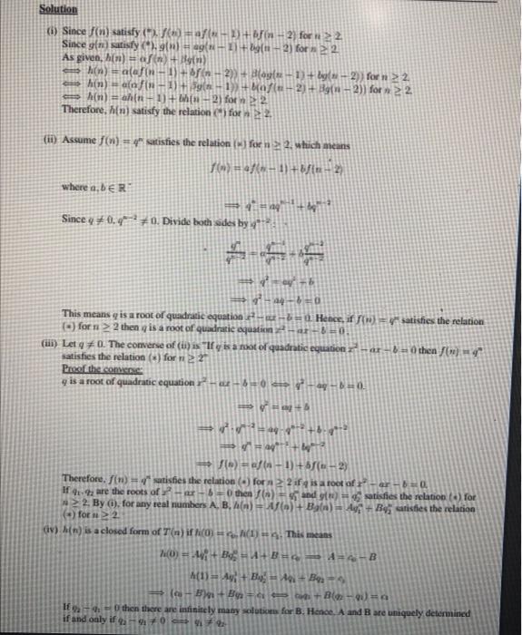This problem is an extension of Tutorial 5 Problem 2. | Chegg.com