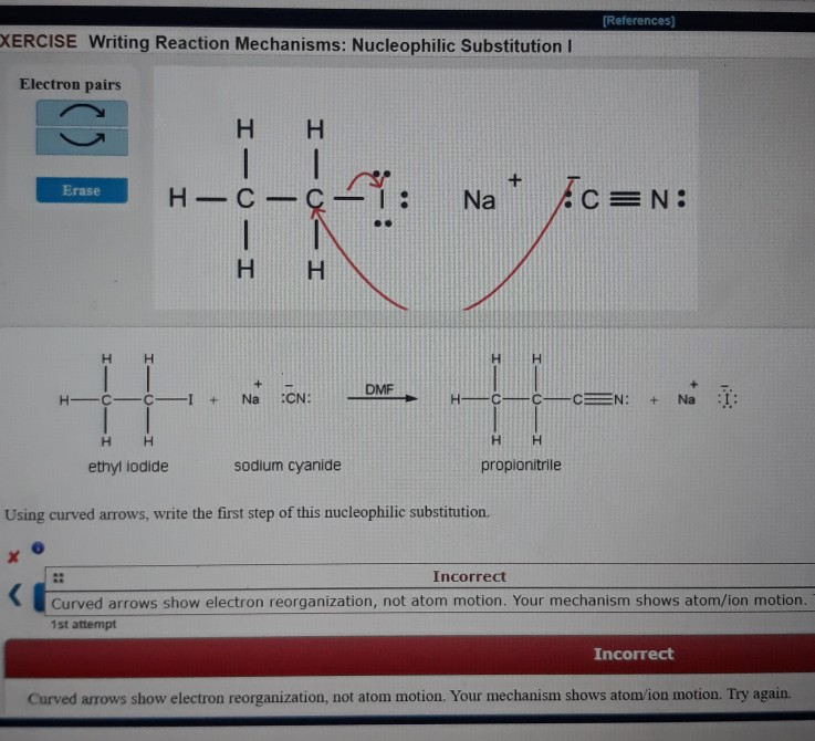 Solved (References] XERCISE Writing Reaction Mechanisms: | Chegg.com