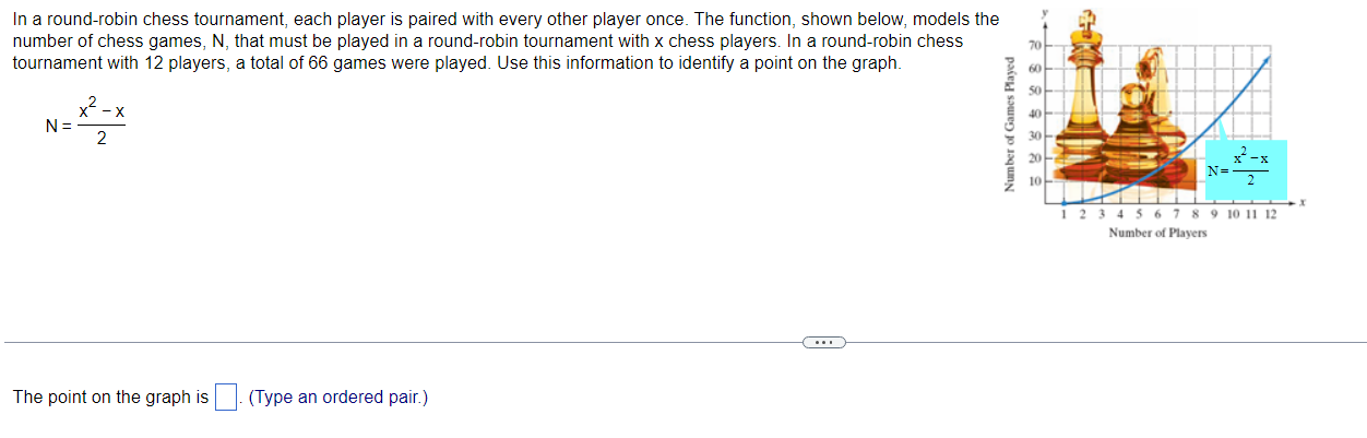 Solved In a round-robin chess tournament, each player is | Chegg.com