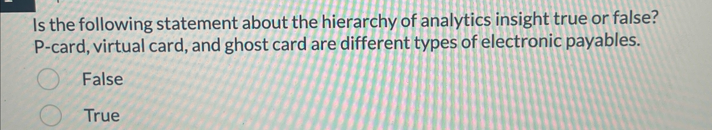 Solved Is the following statement about the hierarchy of | Chegg.com