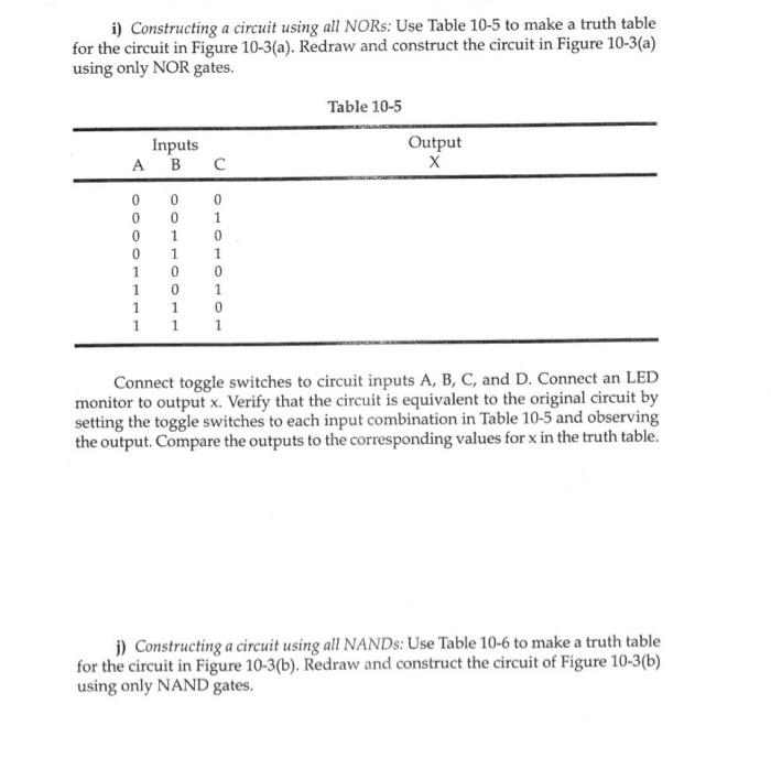 Solved (a) (b) Figure 10-3i) Constructing a circuit using | Chegg.com