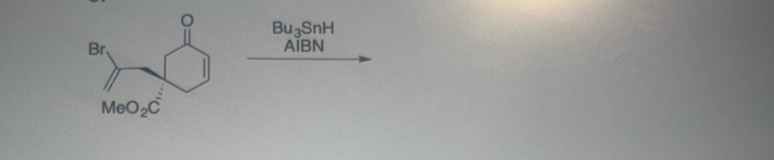 Solved →{:[Bu3SnH]AlBNshow the mechanism and product of this | Chegg.com