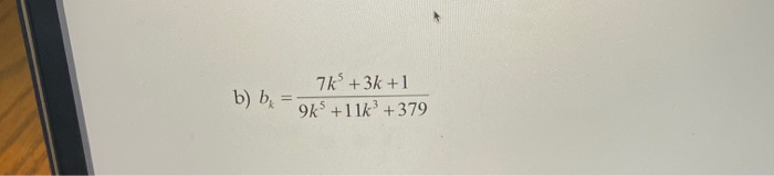Solved 1) Which of the following sequences are SUMMABLE? 00 | Chegg.com
