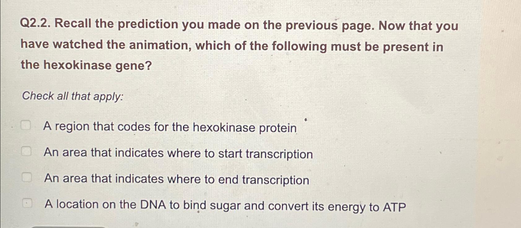 Solved Q2.2. ﻿Recall the prediction you made on the previous | Chegg.com