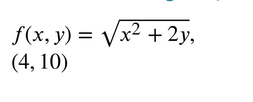 Solved f(x,y)=x2+2y2(4,10) ﻿And determine the critical | Chegg.com