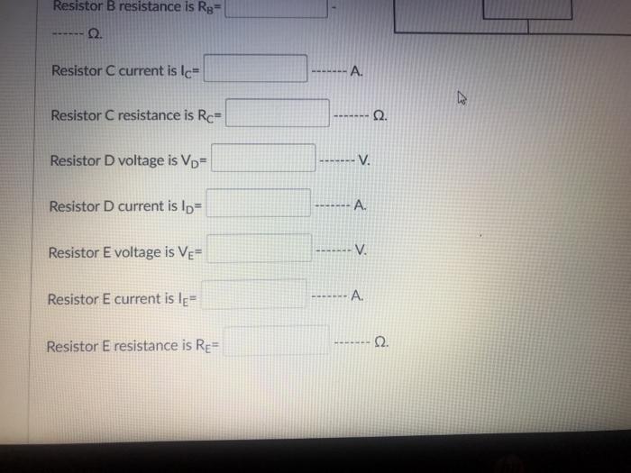 Solved Resistor A voltage is VA- .V. B } B. 2A 222 Resistor | Chegg.com