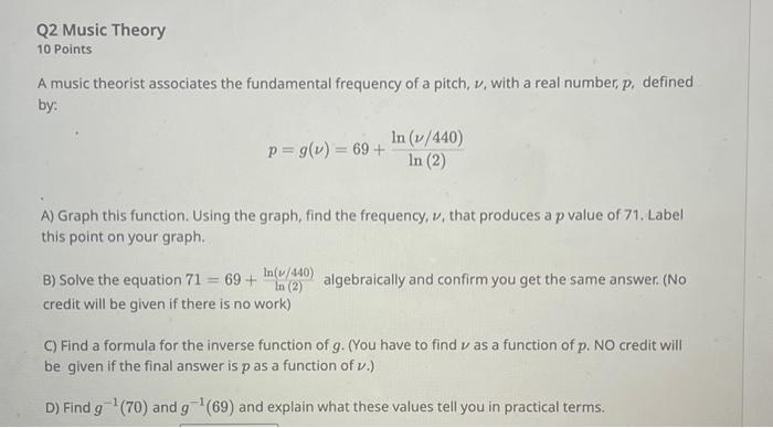 Solved Q2 Music Theory 10 points A music theorist associates | Chegg.com